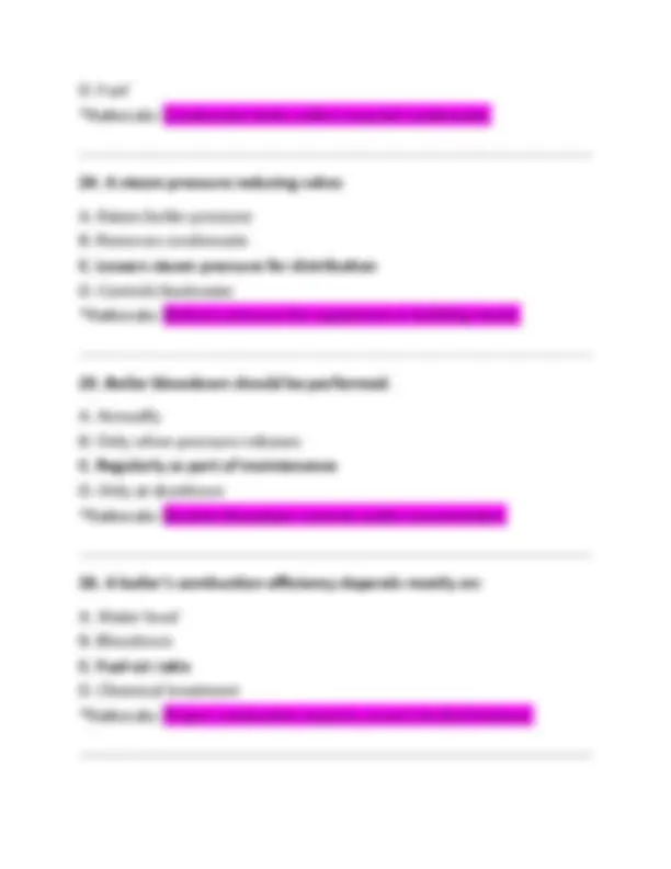 North Carolina Certified Boiler Operator — Low Pressure Licensing Exam ...