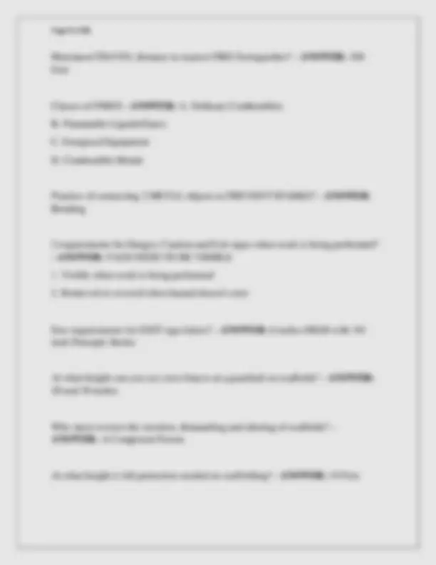 OSHA 510 Test Questions & Study Guide | 350 Verified Q&A | Exams Health ...