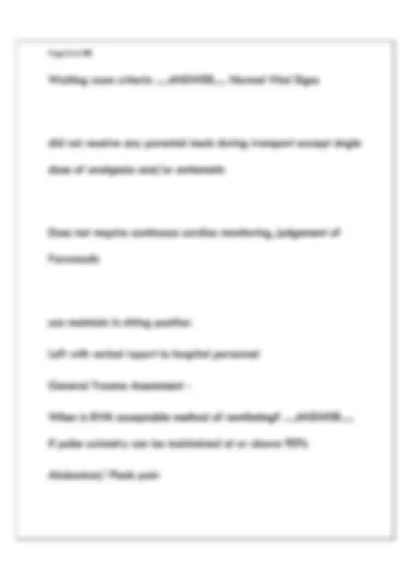 SNHD Paramedic Protocol Exam & Study Guide 2024: What to Know & How to ...