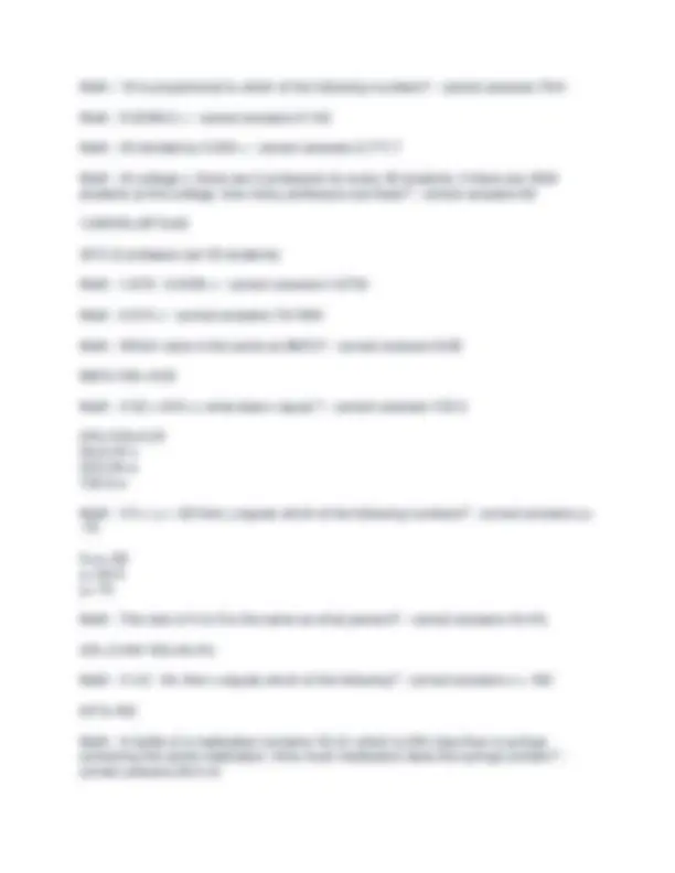 KAPLAN NURSING ENTRANCE EXAM (SCIENCE, MATH, GRAMMAR)WITH CORRECT ...