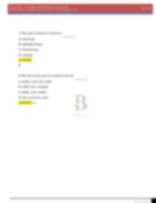 Complete Test Bank_ Anatomy & Physiology for Health Professions, An ...