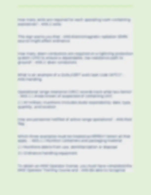 NAVFAC P-307 Training – 114 answered questions.docx | Exams Nursing ...