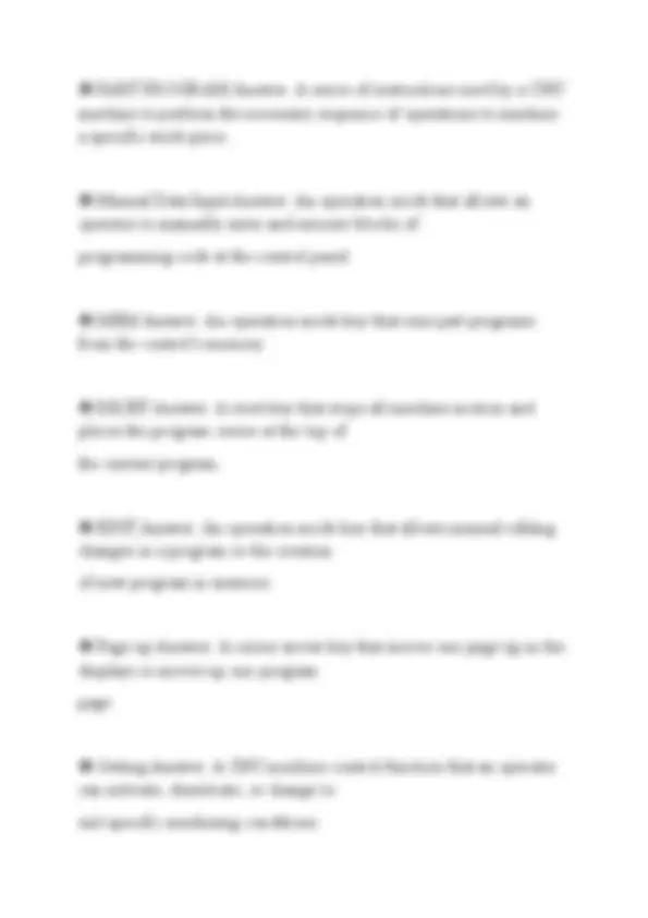 CNC MILL OPERATOR ACTUAL TEST PAPER 2026 QUESTIONS WITH SOLUTIONS ...