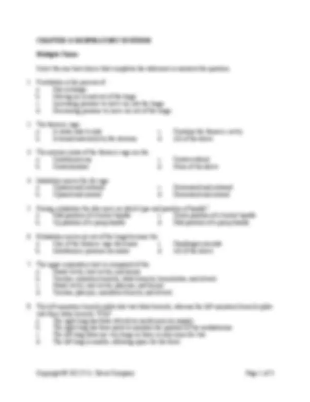 Test Bank for Clinical Kinesiology and Anatomy, 7th Edition by Lynn S ...