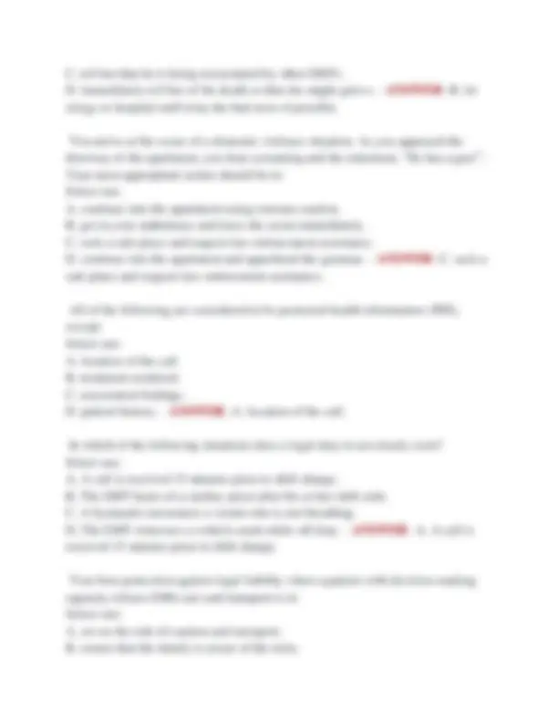 Jbl Emt Final Exam With Complete Solutions Latest Version | Exams ...