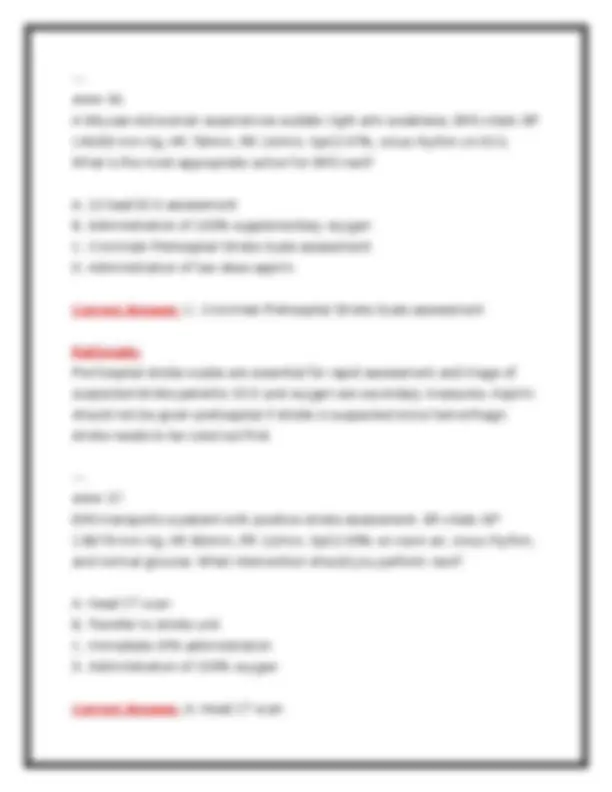 ACLS Practice Exams Version A & B (2026) – 100 Questions + Rationales ...