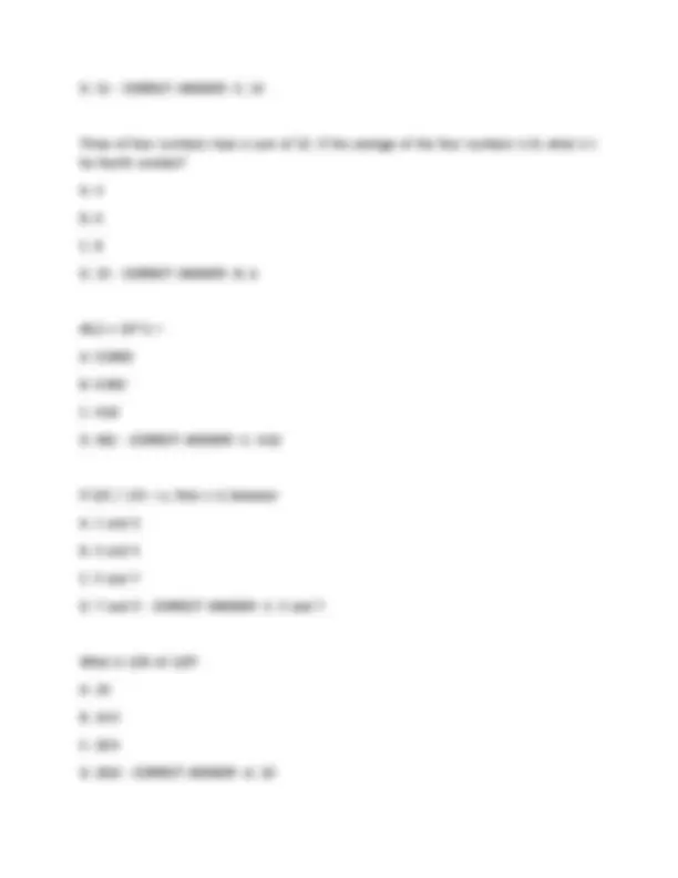 ACCUPLACER Arithmetic Test Questions – College Placement Exam Practice ...