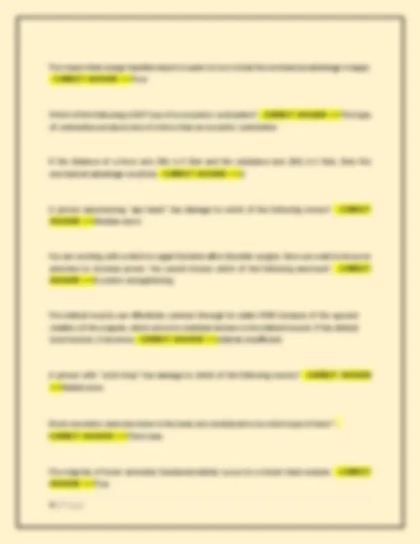 SPHE421 Kinesiology W1-8 FINAL EXAM NEWEST 2025 ACTUAL EXAM COMPLETE ...