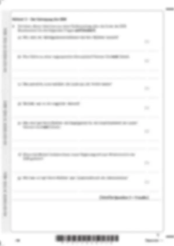 EDEXCEL A LEVEL GERMAN (9GN0/01) QUESTION PAPER 1 AND MARK SCHEME ...