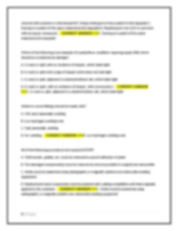 IICL CONTAINER INSPECTOR'S EXAM NEWEST 2025 ACTUAL EXAM COMPLETE 250 ...