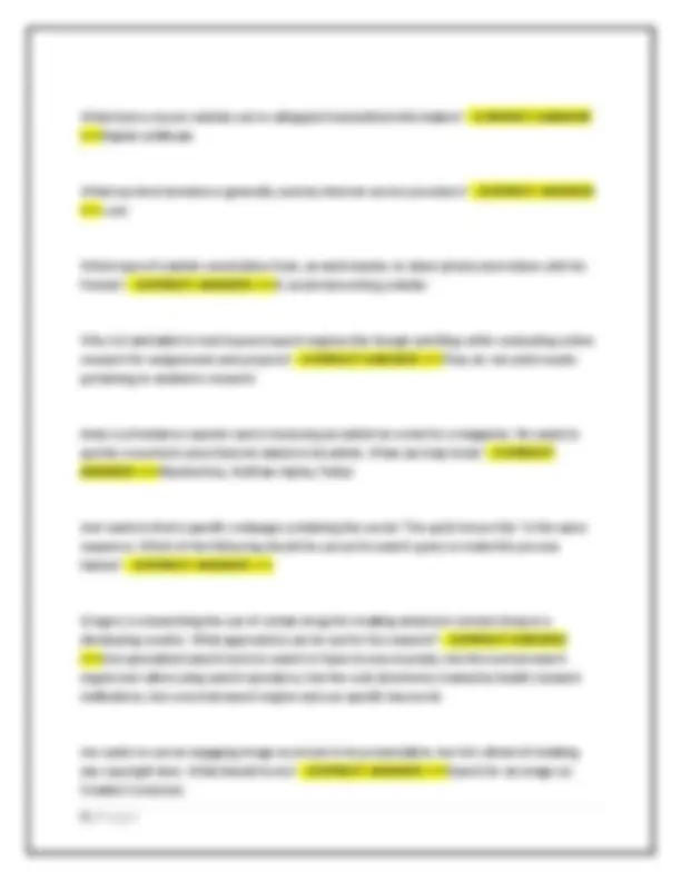Module 2 Computer Concepts Exam 2025 UPDATED QUESTIONS AND CORRECT ...