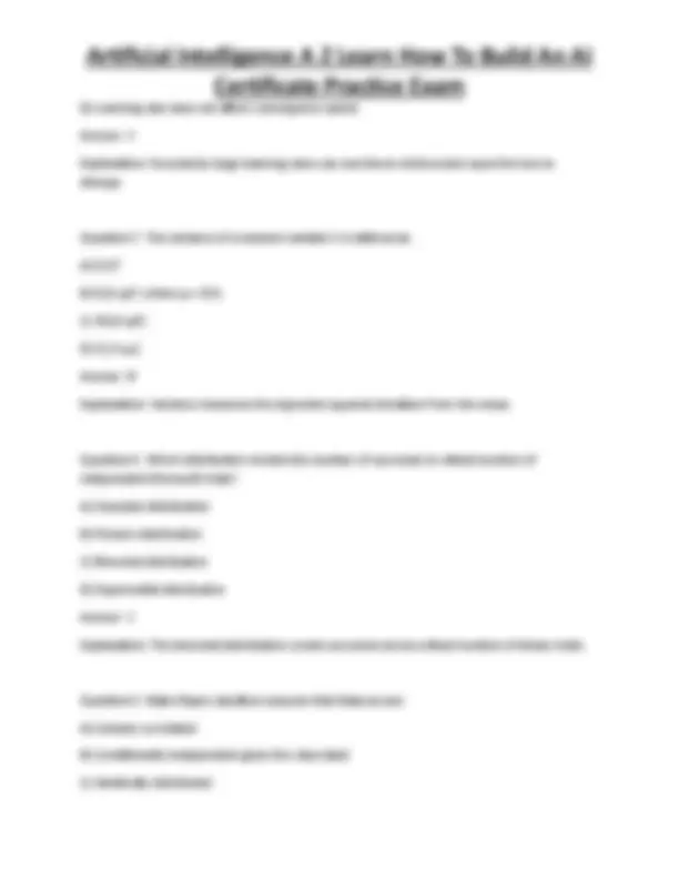 Artificial Intelligence A Z Learn How To Build An AI Certificate ...