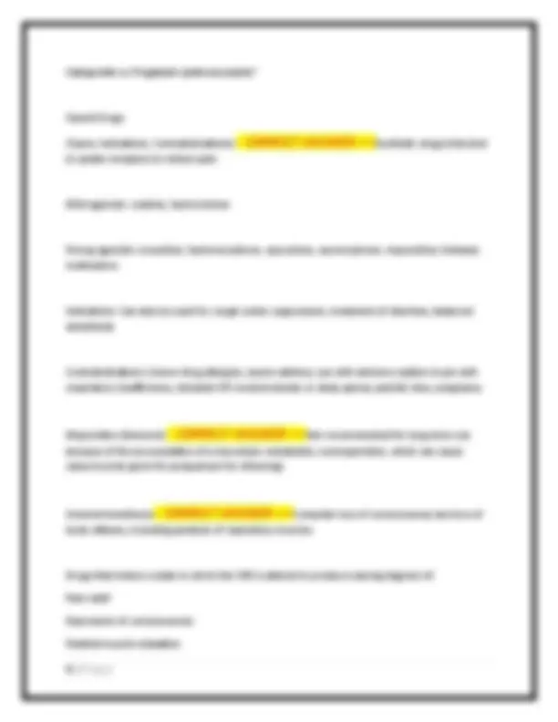 Pharmacology Exam and Study Guide: 400 Questions with Verified Answers ...