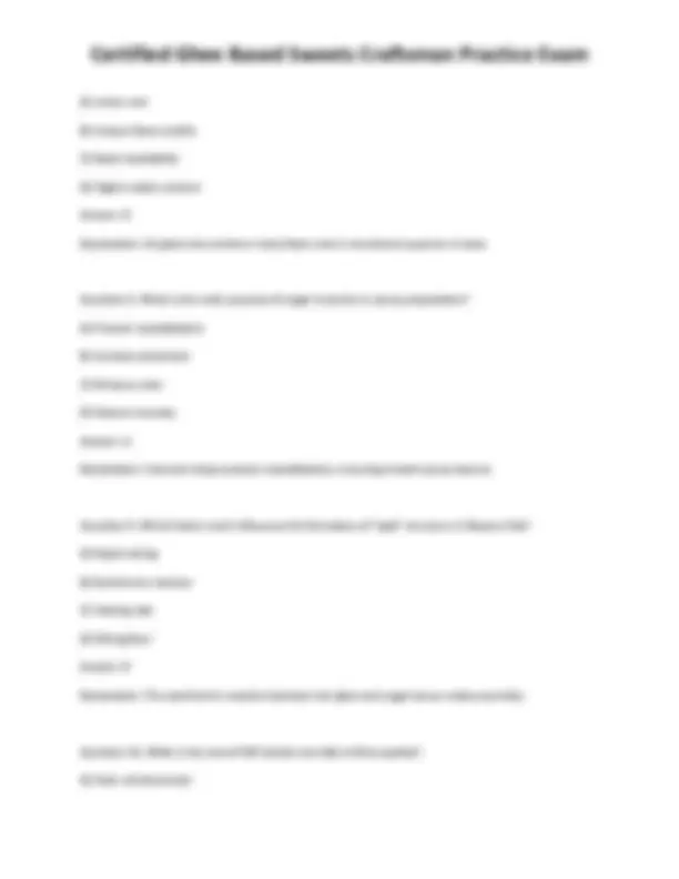Certified Ghee Based Sweets Craftsman Practice Exam | Exams Technology ...