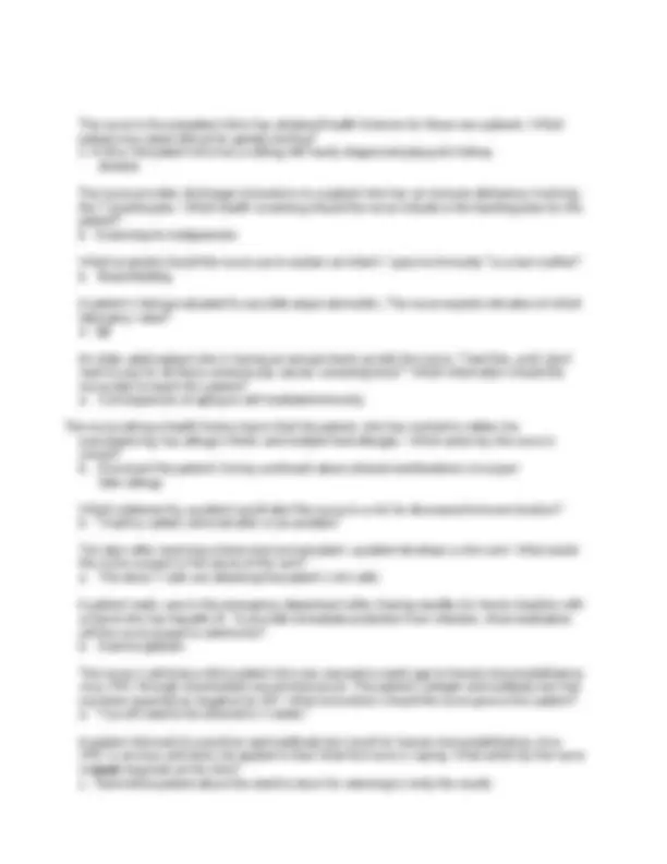 Med Surg Final Exam Question Bank 2025 | Latest Updated Version | 100% ...