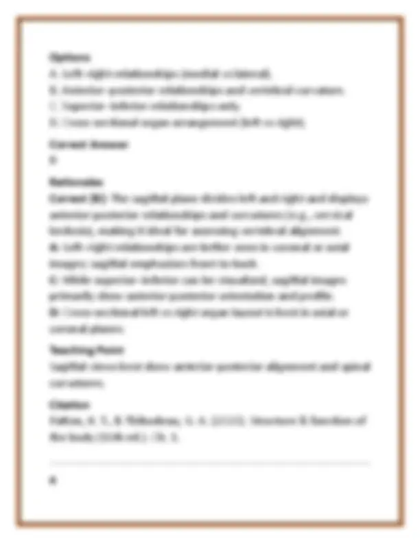 Structure & Function of the Body 16th Edition Test Bank | Patton ...