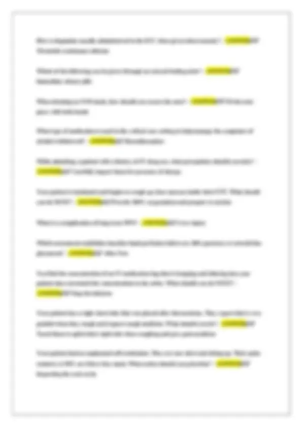 Relias/Prophecy General ICU RN A V3 Actual Exam | 100 Verified ...