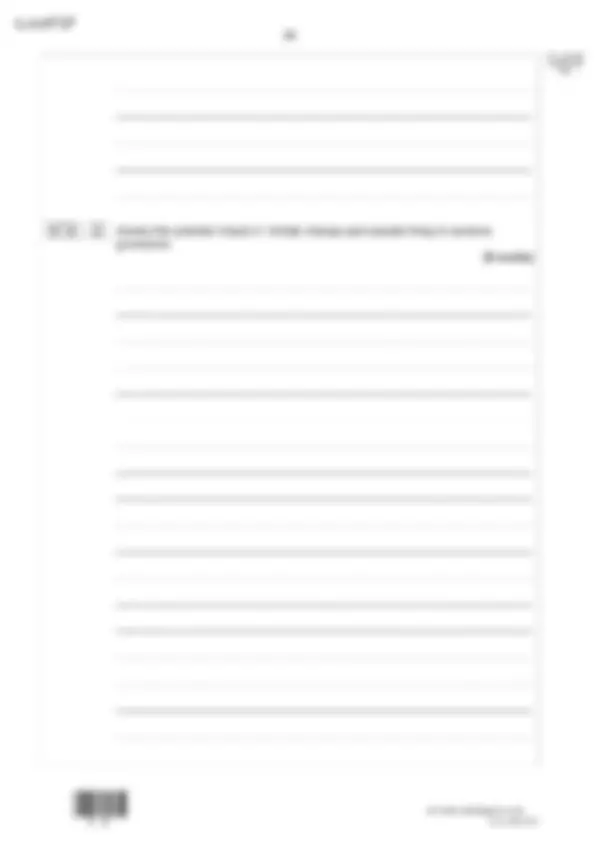 Actual 2025 AQA A-level GEOGRAPHY 7037/1 Paper 1 Question Paper + Mark ...