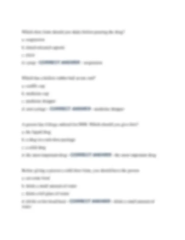 MEDICATION AIDE TEST 2026/2027 || VERIFIED QUESTIONS & ANSWERS || HIGH ...