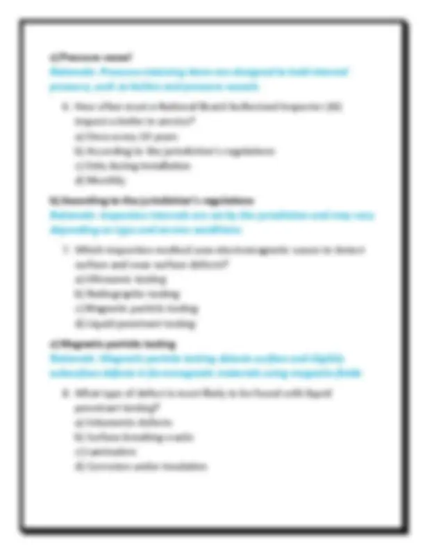 National Board Authorized Inspector (AI) Exam With Actual Questions ...