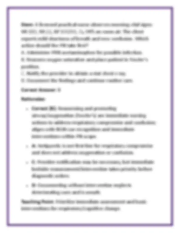 NCLEX-PN Practice Questions & Rationales | Saunders 9th Edition Review ...