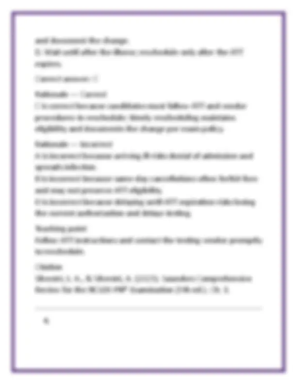 NCLEX-PN Exam Prep Test Bank | Saunders Comprehensive Review 9th Ed ...