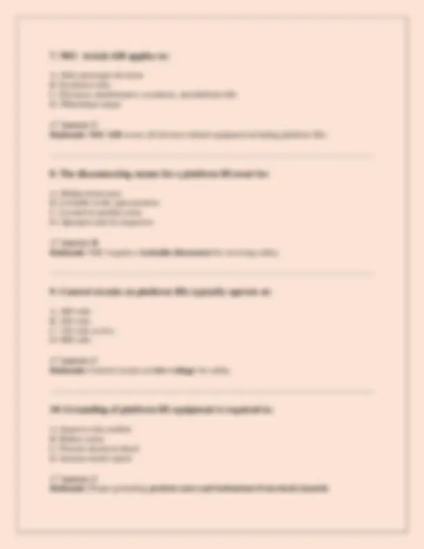 MI Class C Journeyperson – Platform Lifts (PL) Exam Questions |With ...