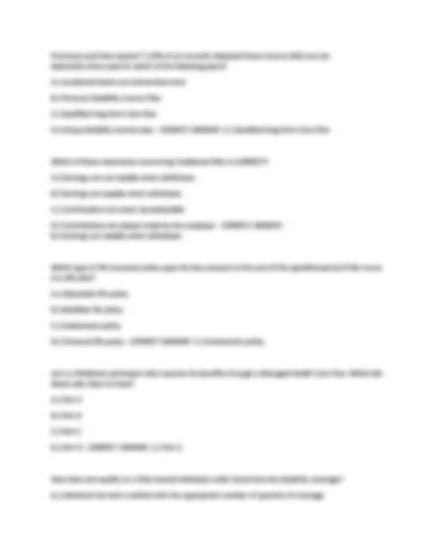 Xcel Solutions Final Exam – Michigan Life & Health Insurance Licensing ...