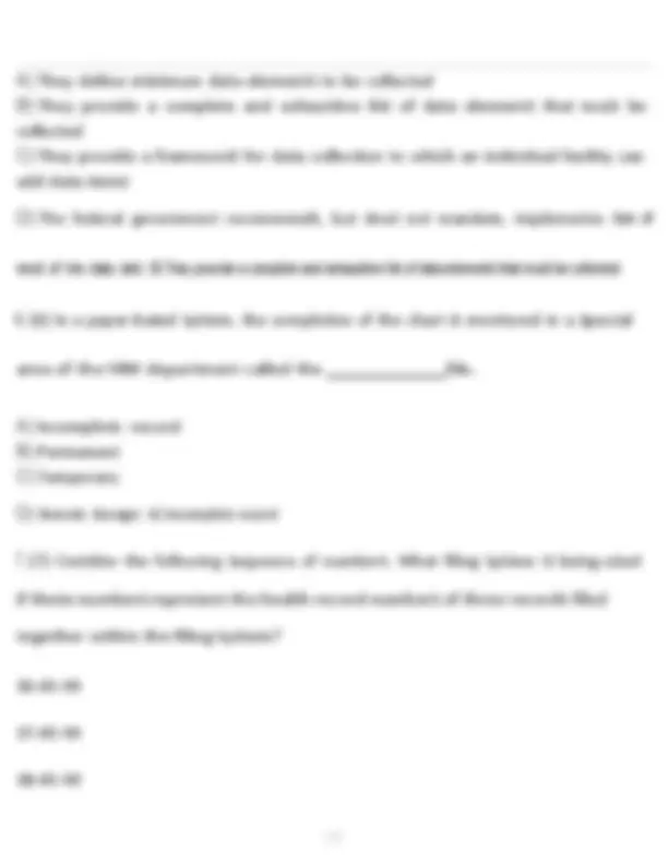 RHIT Exam Data Analysis & Management Practice Questions with Complete ...