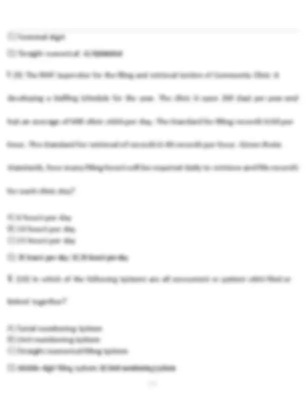 RHIT Exam Data Analysis & Management Practice Questions with Complete ...