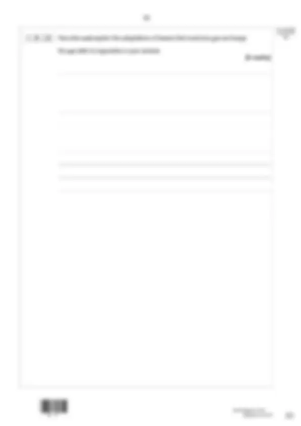 ACTUAL 2025 AQA A-level BIOLOGY Paper 1 7402/1 MERGED QUESTION PAPER ...