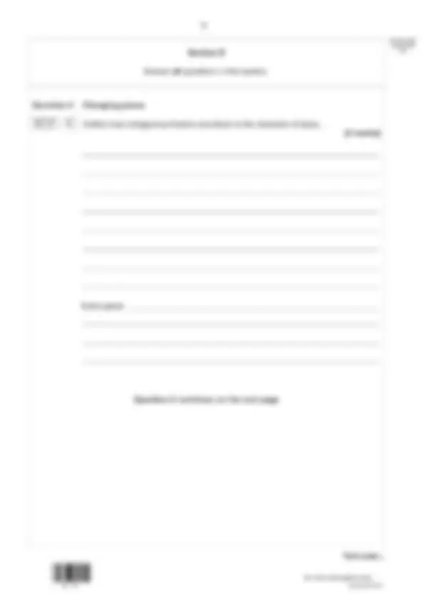 2025 AQA A-level GEOGRAPHY Paper 2 Human Geography Combined Question ...