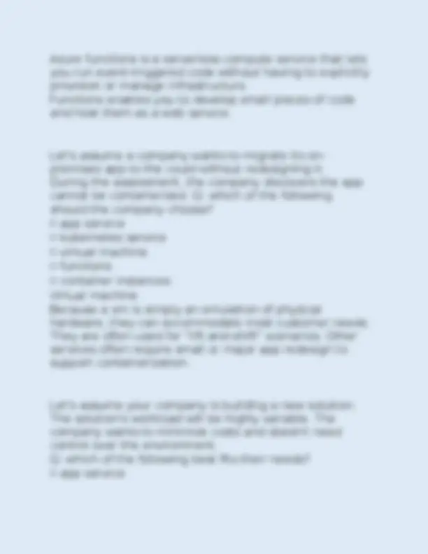 THIS YEAR’S 1ST MICROSOFT AZURE FUNDAMENTALS AZ-900 CERTIFIED QUALITY ...