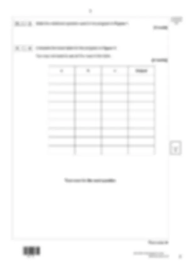 2025 ACTUAL AQA GCSE COMPUTER SCIENCE 8525/1B Paper 1 Computational ...