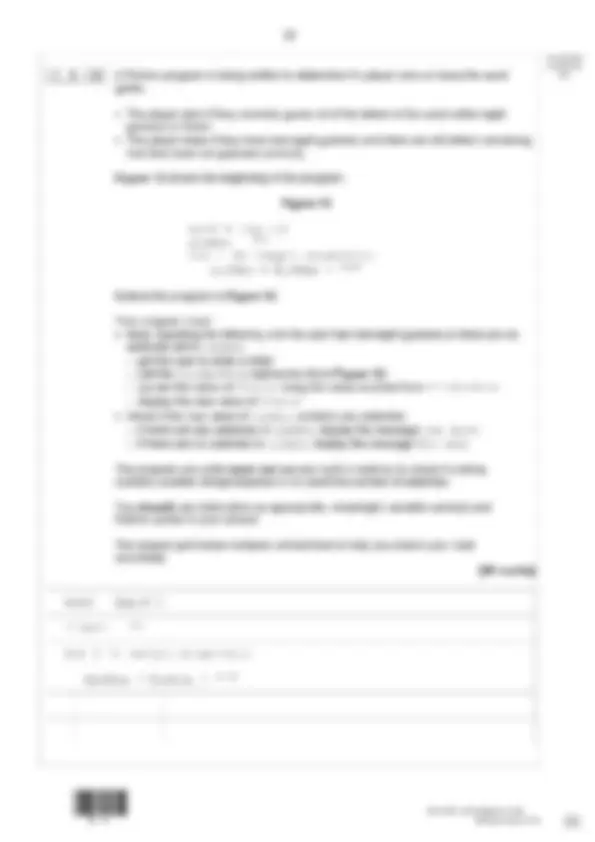 . 2025 ACTUAL AQA GCSE COMPUTER SCIENCE 8525/1B Paper 1 Computational ...