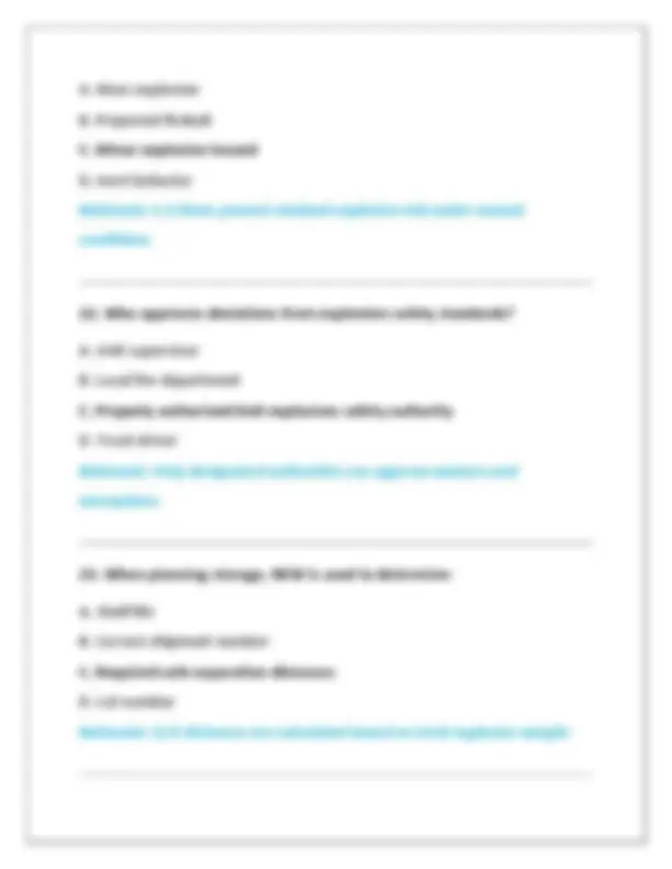 AMMO-64: DoD Ammunition Storage and Transportation Practice Exam ...