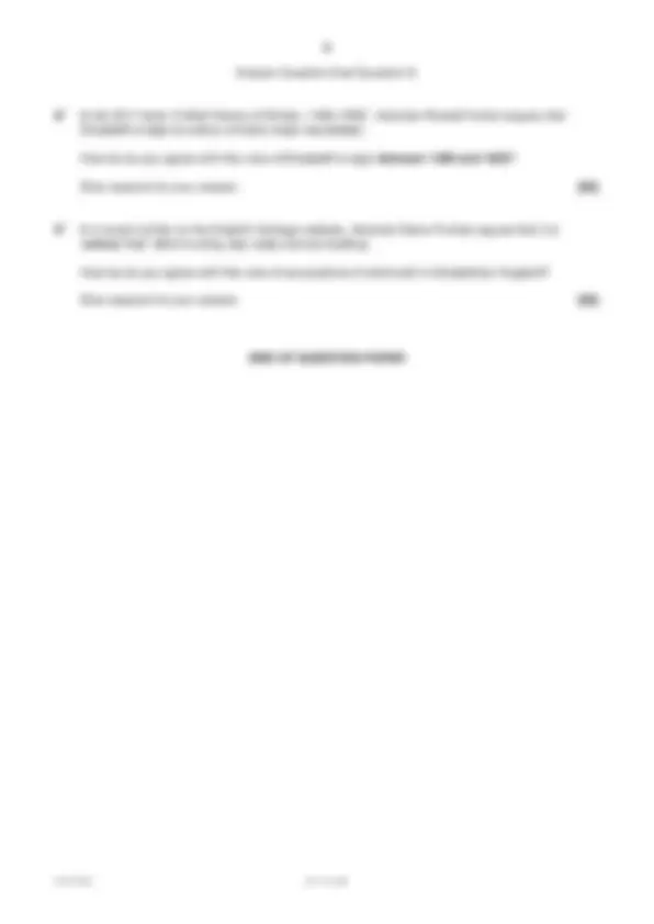 OCR GCSE History B (Schools History Project) J411/15; QP & MS SUMMER ...
