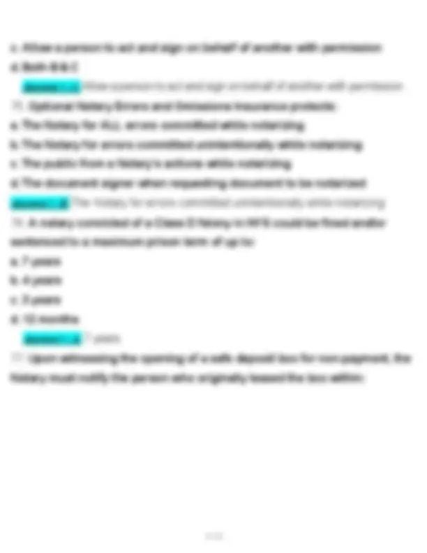 New York Notary Public Practice Test - 150 Questions & Answers PDF ...