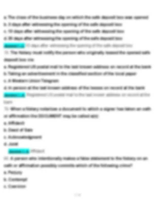 New York Notary Public Practice Test - 150 Questions & Answers PDF ...