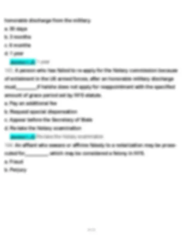 New York Notary Public Practice Test - 150 Questions & Answers PDF ...