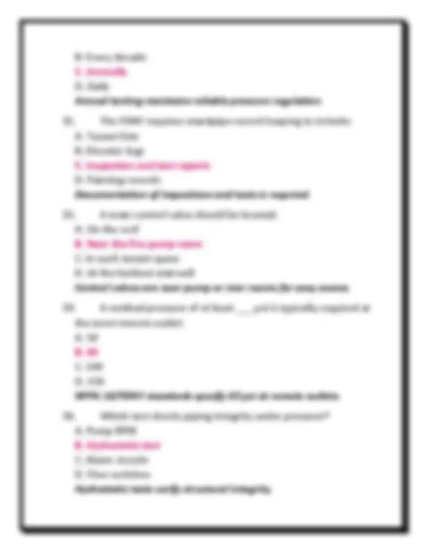 FDNY S-14 Supervision of Multi-Zone Standpipe System Exam With Actual ...