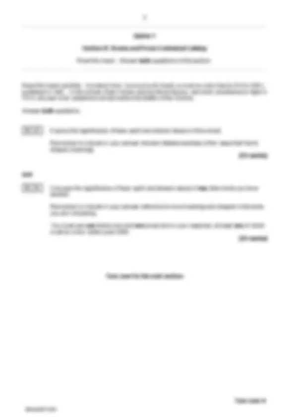 AQA MERGED QUESTION PAPER AND MARK SCHEME 2025 A-level ENGLISH ...