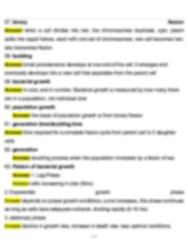UTA Microbiology Midterm Exam (Latest 2026 / 2027 Update) Questions and ...