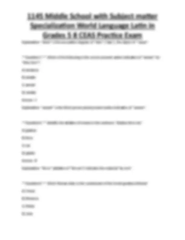 1145 Middle School with Subject matter Specialization World Language ...