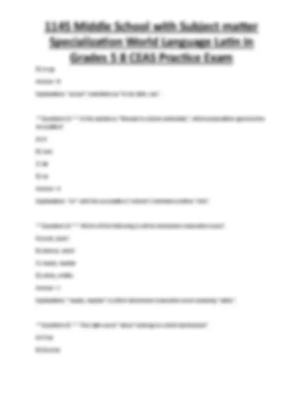 1145 Middle School with Subject matter Specialization World Language ...