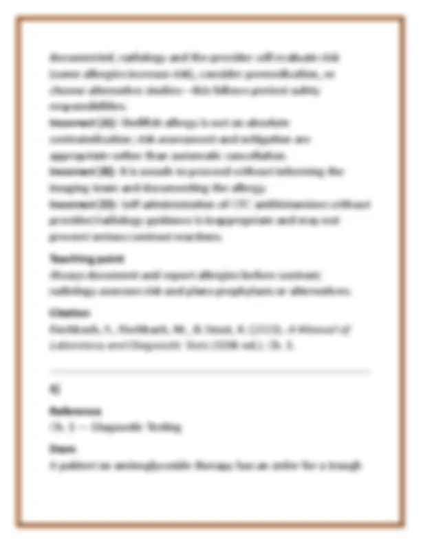 Fischbach Laboratory Test Bank Nursing Test Bank 2026 | Diagnostic Test ...