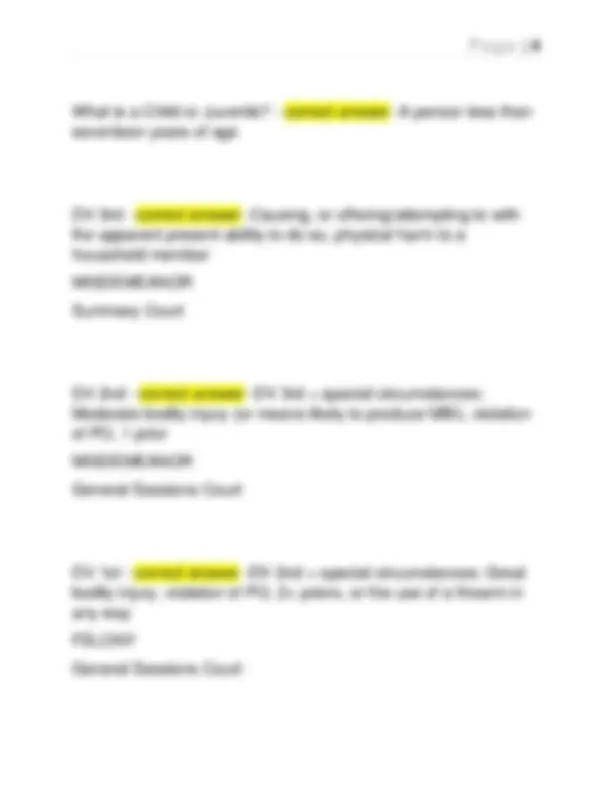 SCCJA CUMULATIVE ACADEMY STUDY GUIDE 2026 OFFICIAL QUESTIONS AND ANSWER ...