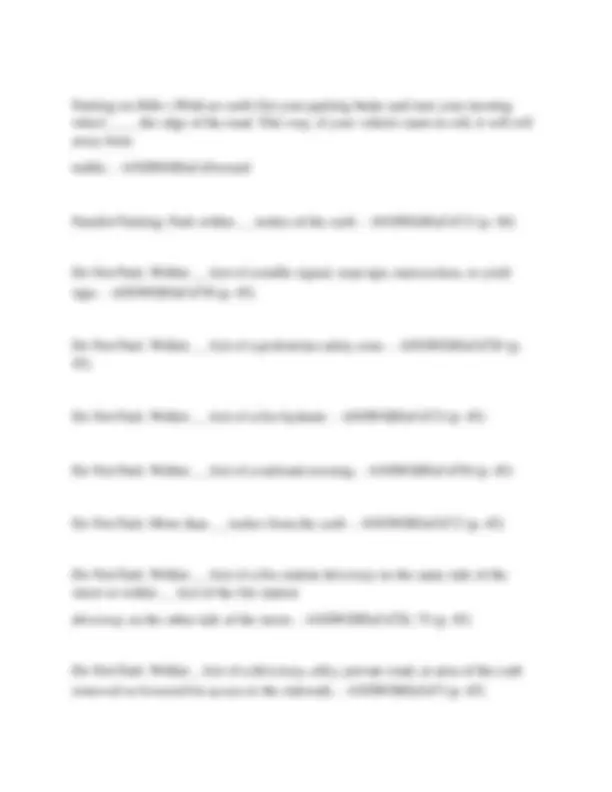 WASHINGTON STATE DOL - KNOWLEDGE TEST (911 DRIVING SCHOOL) QUESTIONS ...