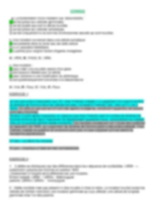 Mutations et Cancers | Exams Biology | Docsity