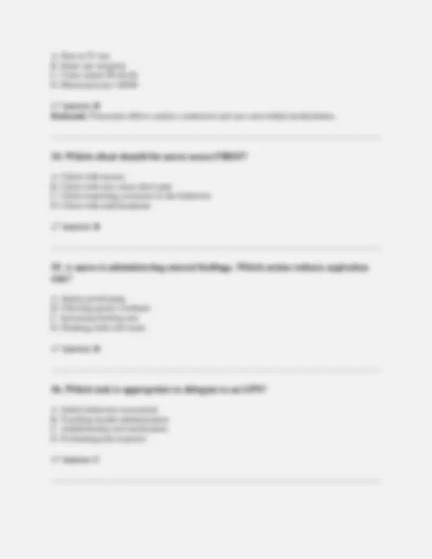 NCLEX-RN Mega Exam Question Answered With Rationale Explained Latest ...